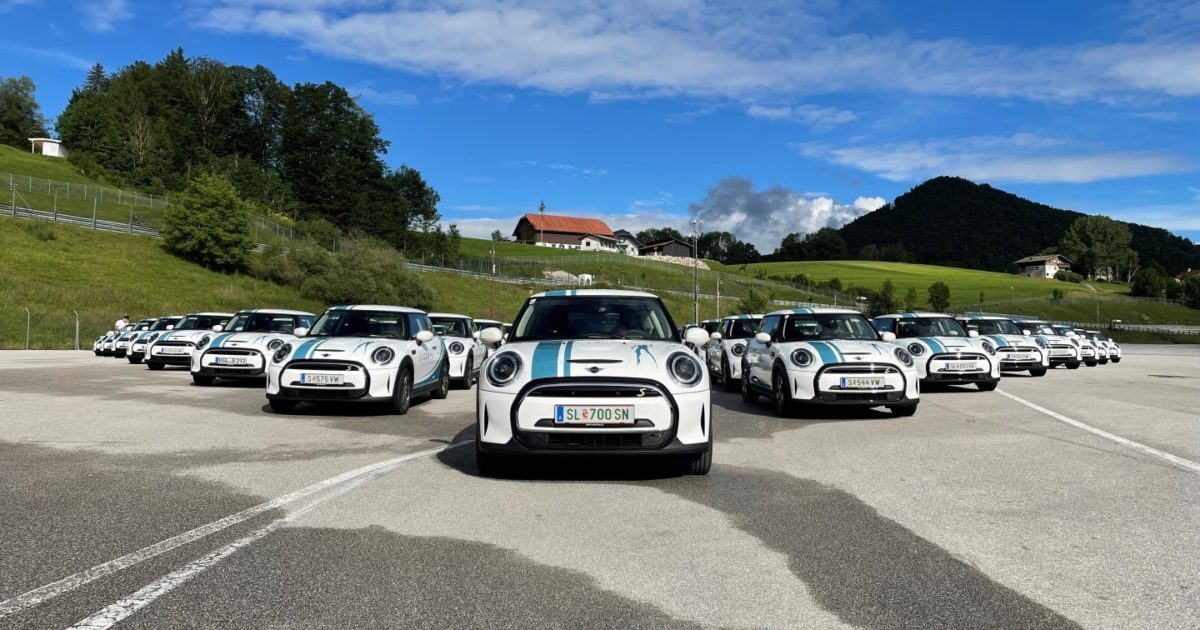Österreichs größte E-MINI-Flotte am Salzburgring